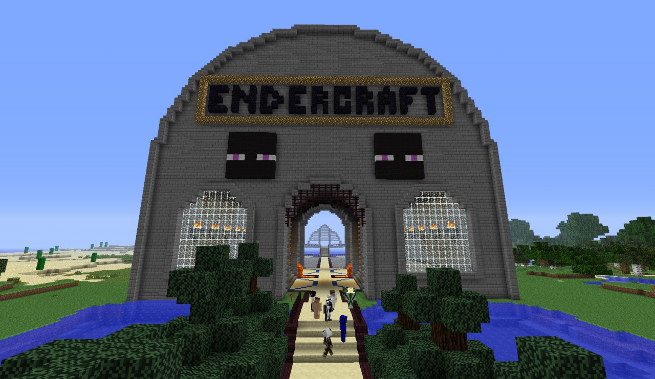 EnderCraft Spawn Minecraft Map