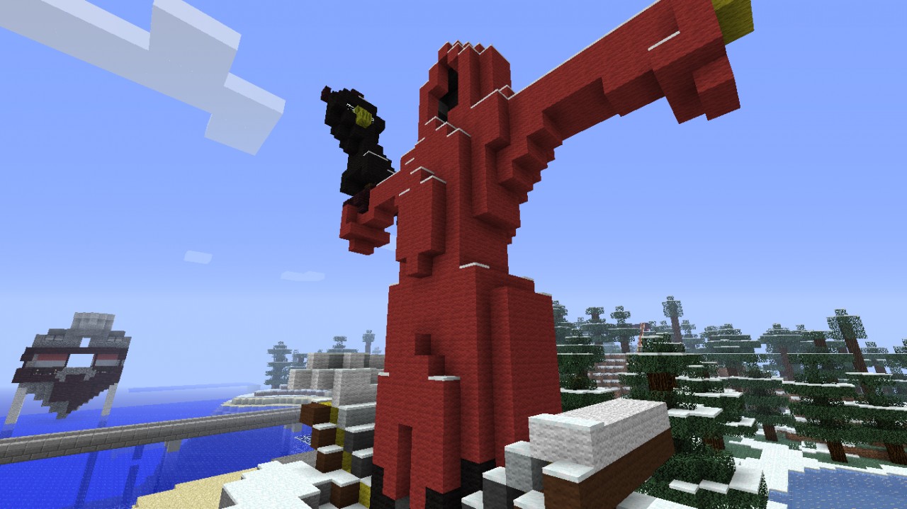 Wraith Statue Minecraft Map