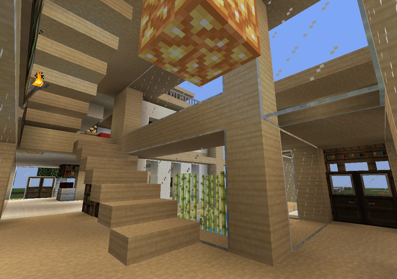 3 Story Modern Home Minecraft Map