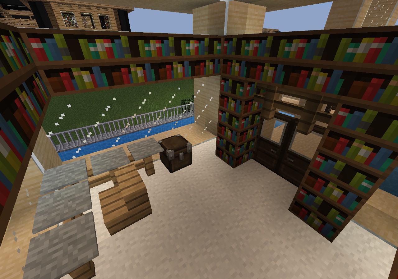 3 Story Modern Home Minecraft Map