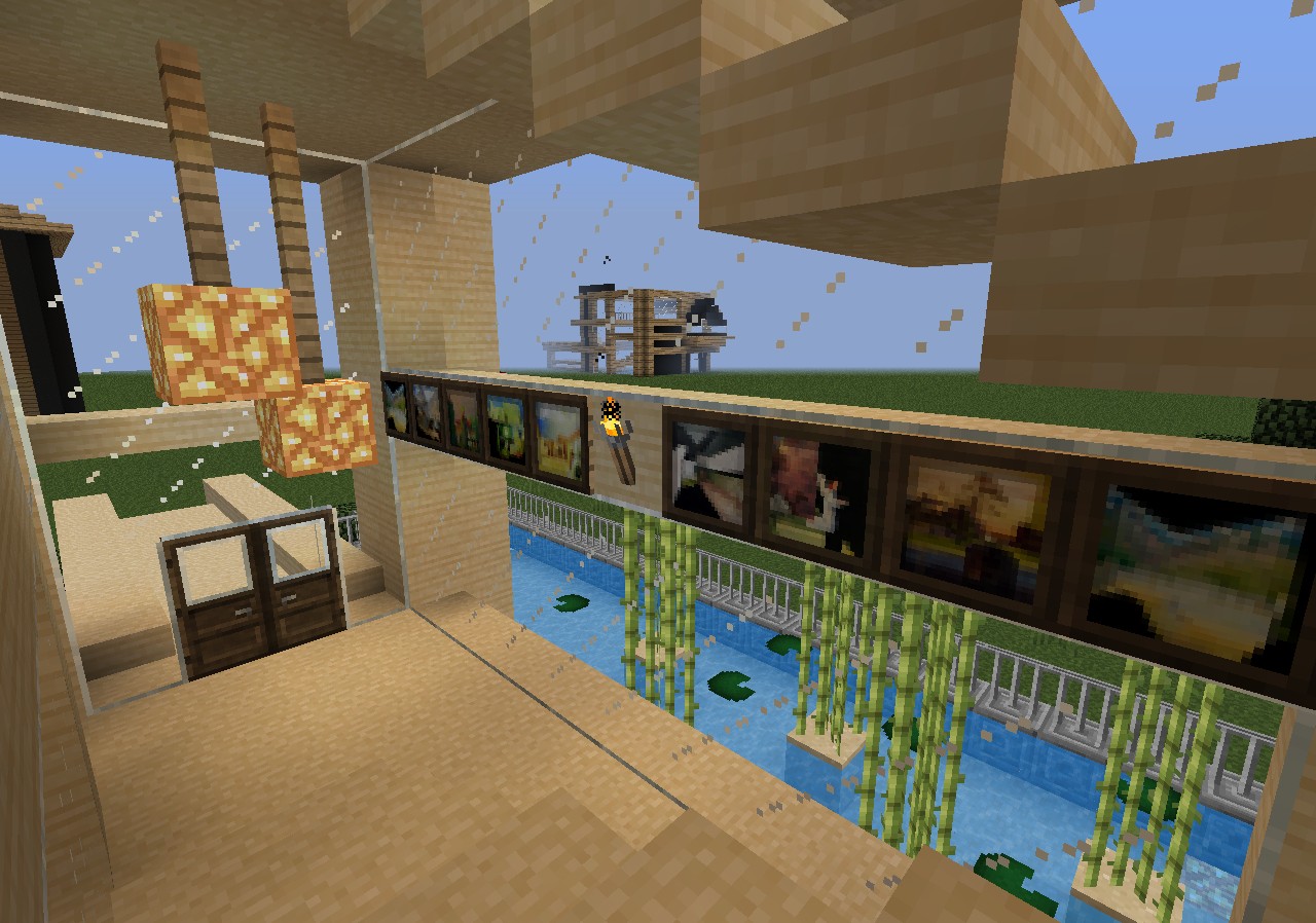 3 Story Modern Home Minecraft Map