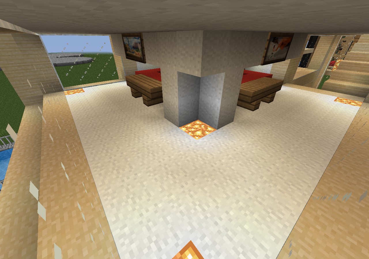 3 Story Modern Home Minecraft Map