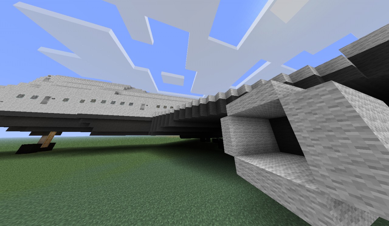 747-200 Boeing Minecraft Map