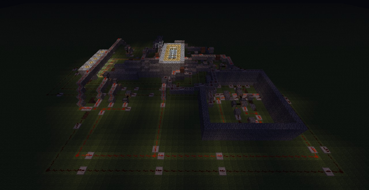 Minecart Storage System Minecraft Map