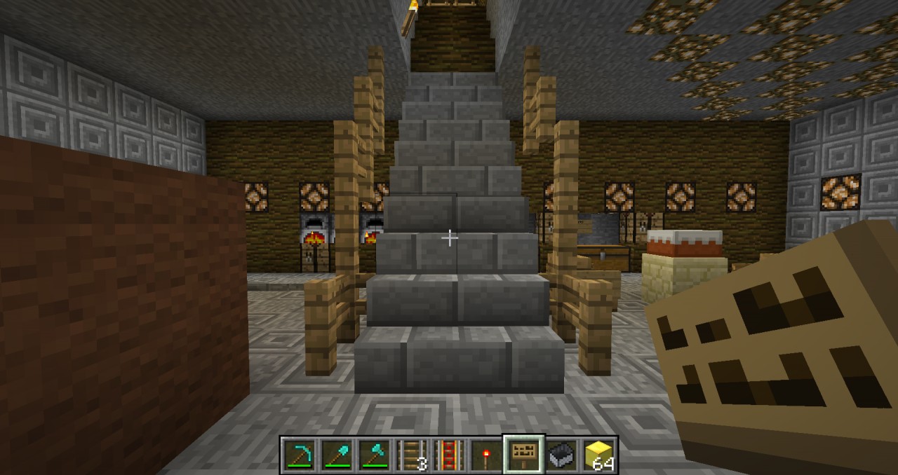 Rollercoaster World and big house Minecraft Map