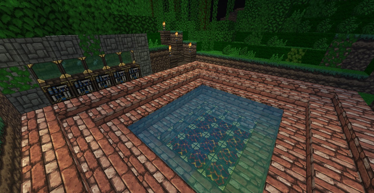 Smokey's New Beach Home (w. Jungle Spa) Minecraft Map