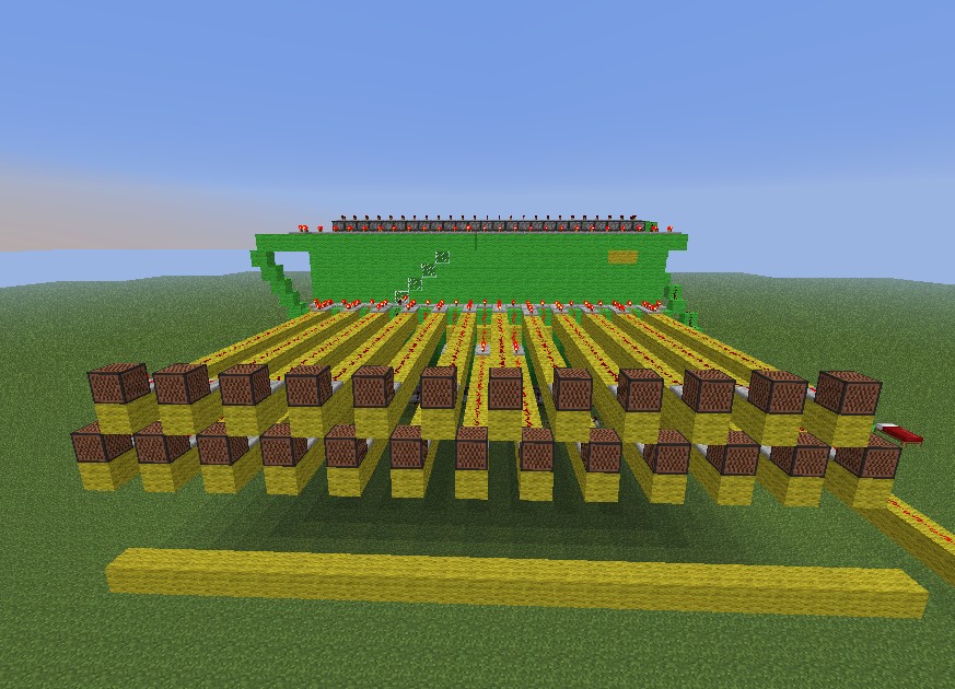 Piston Sequencer Minecraft Map