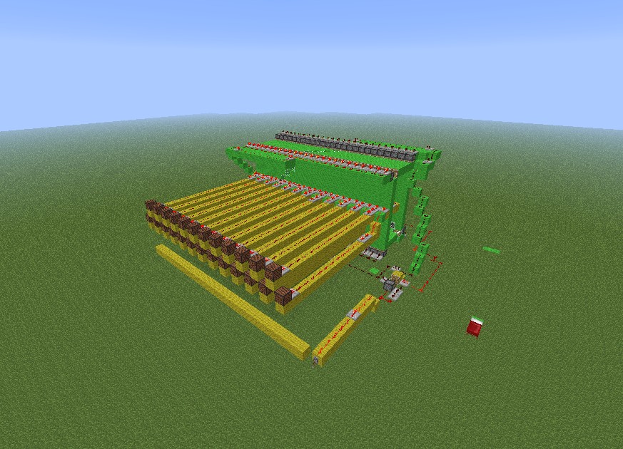 Piston Sequencer Minecraft Map