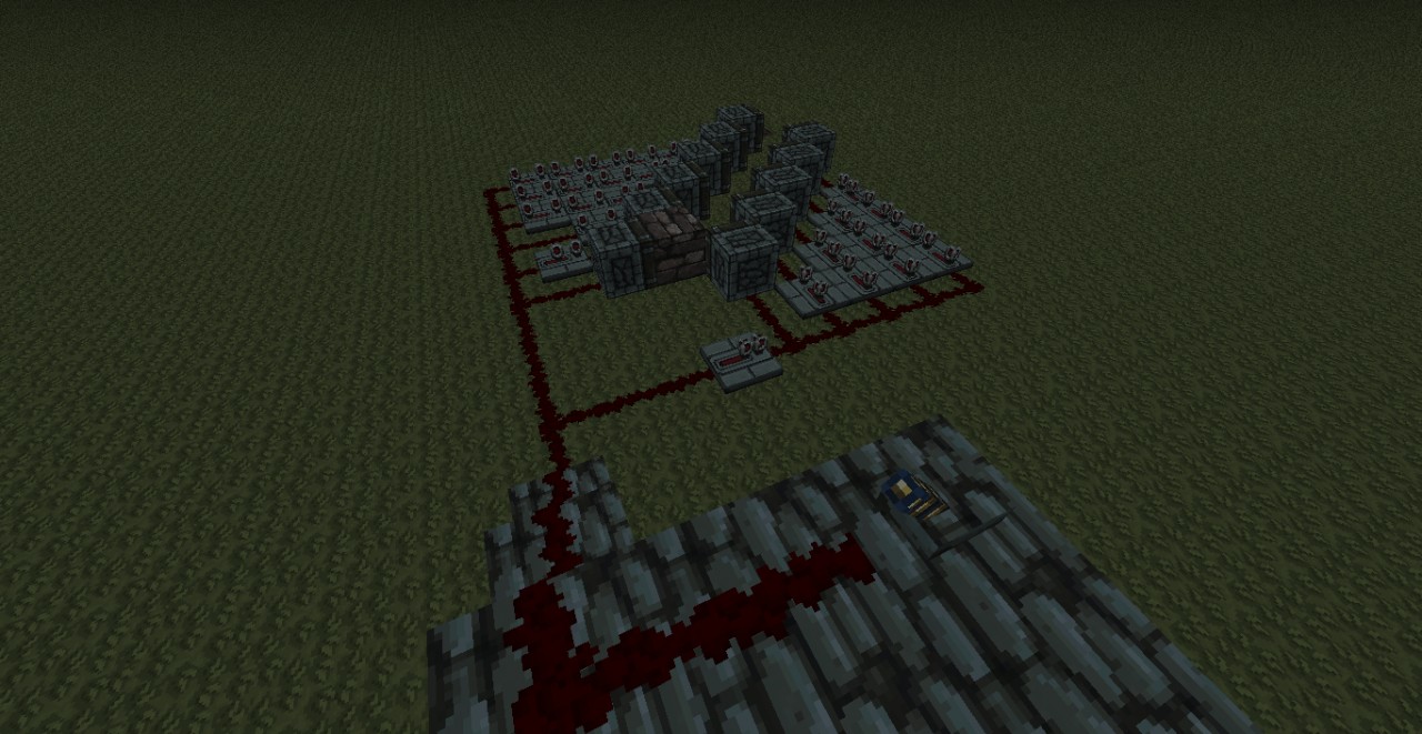 Redstone Pusher (My First Redstone Device) Minecraft Map