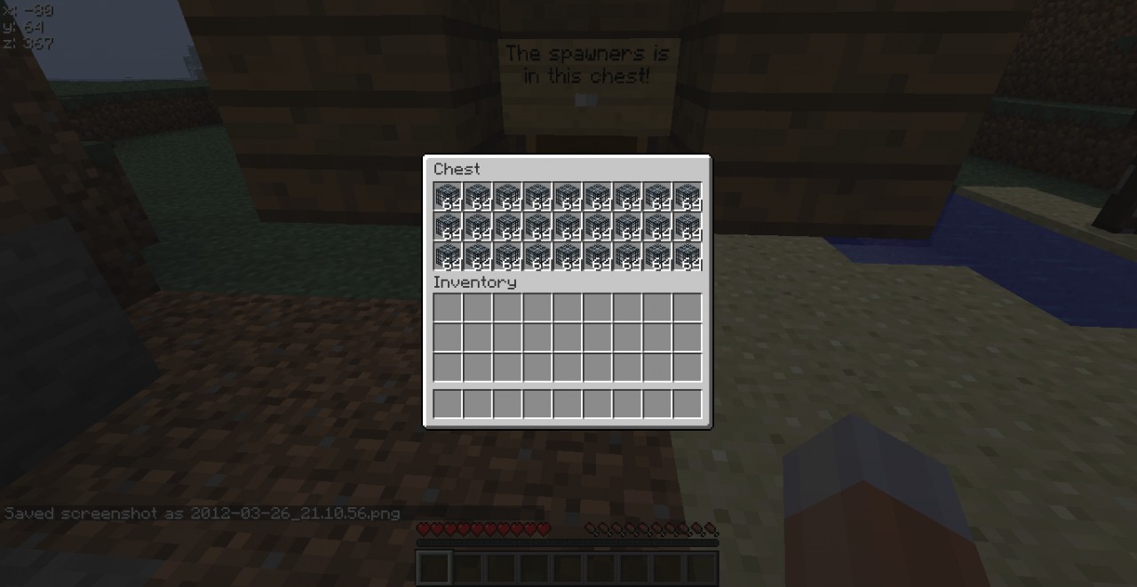 Pig/Monster Spawners Minecraft Map