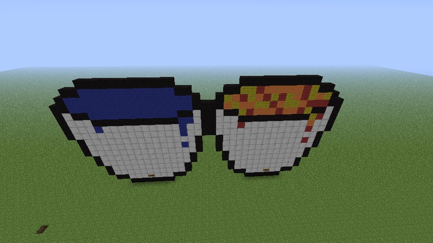 My pixel Art Minecraft Map