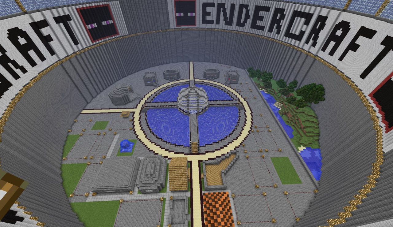 EnderCraft Spawn Minecraft Map