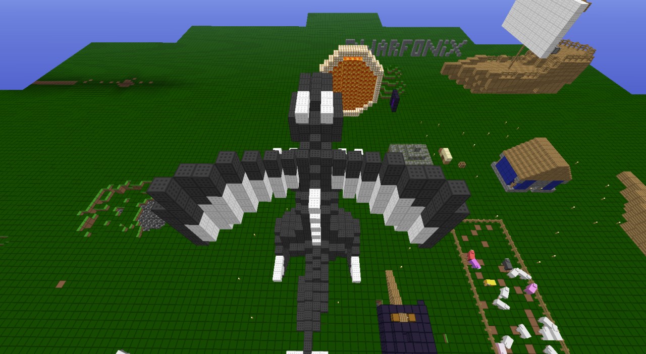 epic black dragon Minecraft Map