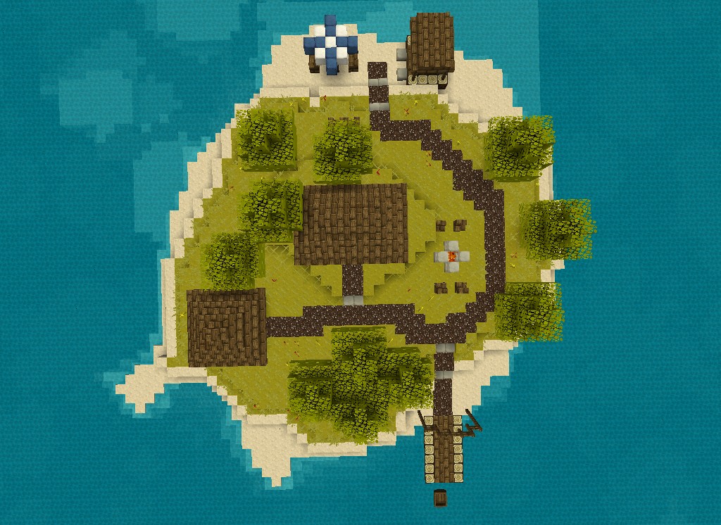 Holiday Island Minecraft Map