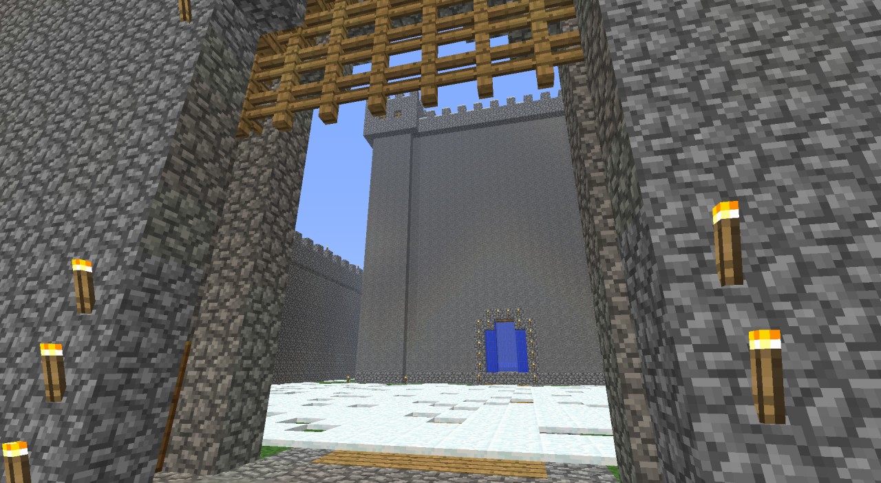 old school castle Minecraft Map