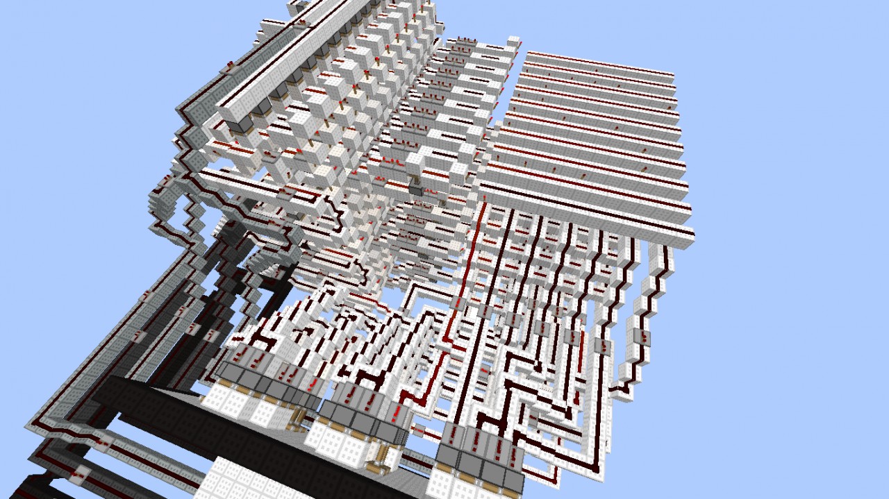 3 Digit Up/Down Counter Minecraft Map