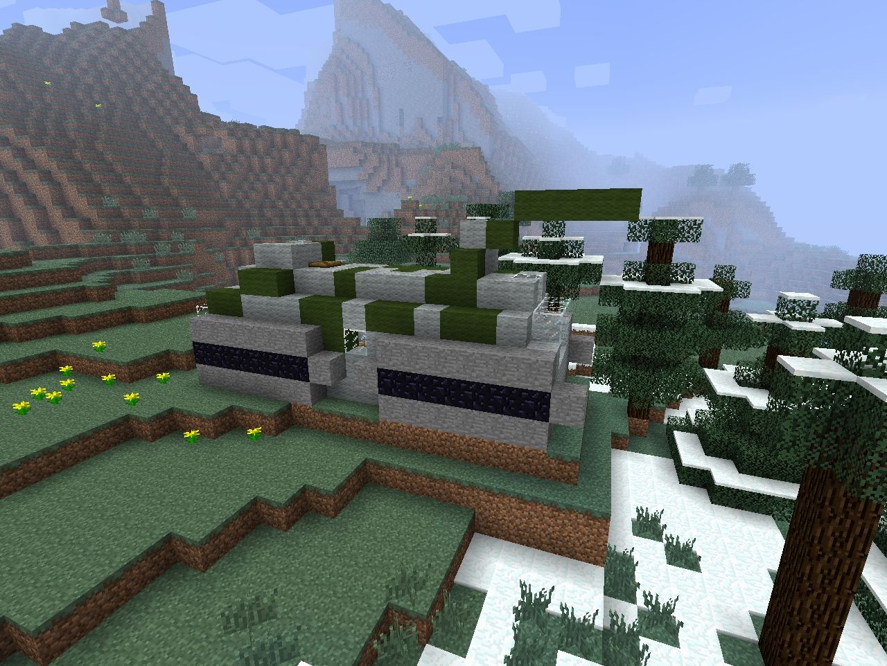 Minecraft tank Minecraft Map