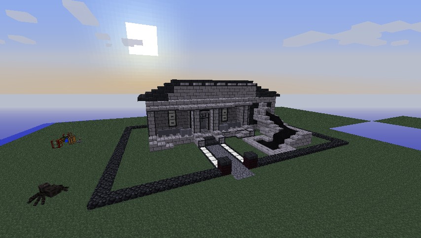 100% tekkit house build with mostly redpower bricks Minecraft Map