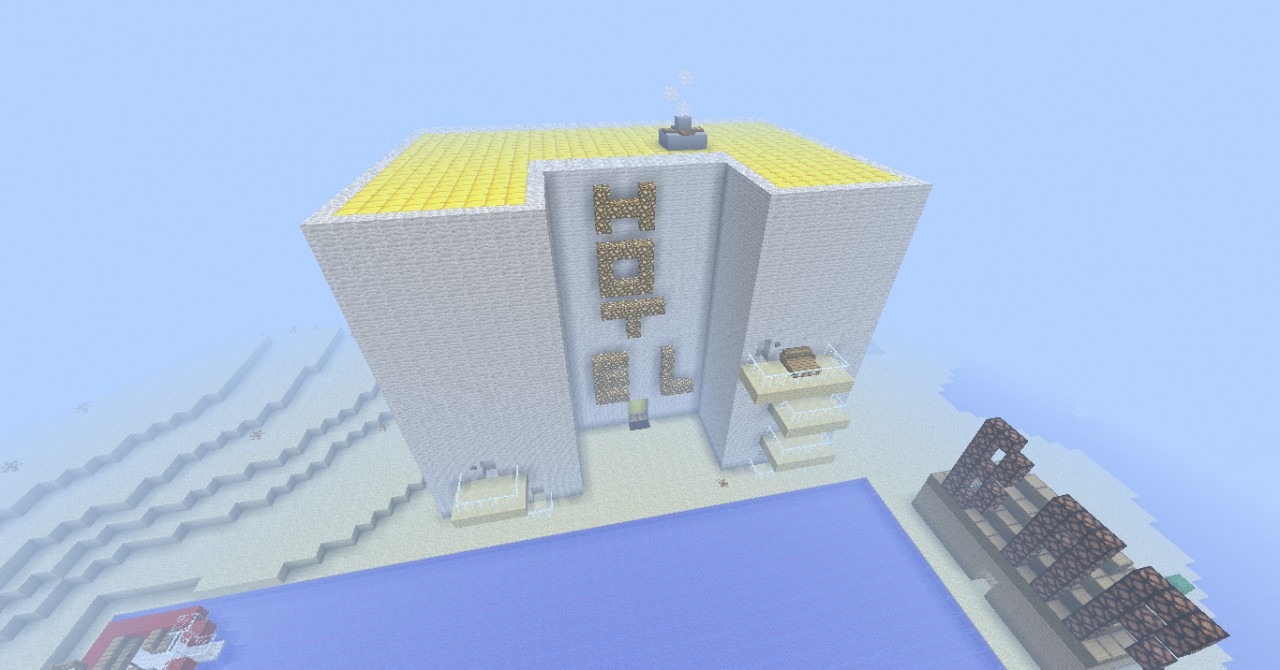 Resort Beach Minecraft Map