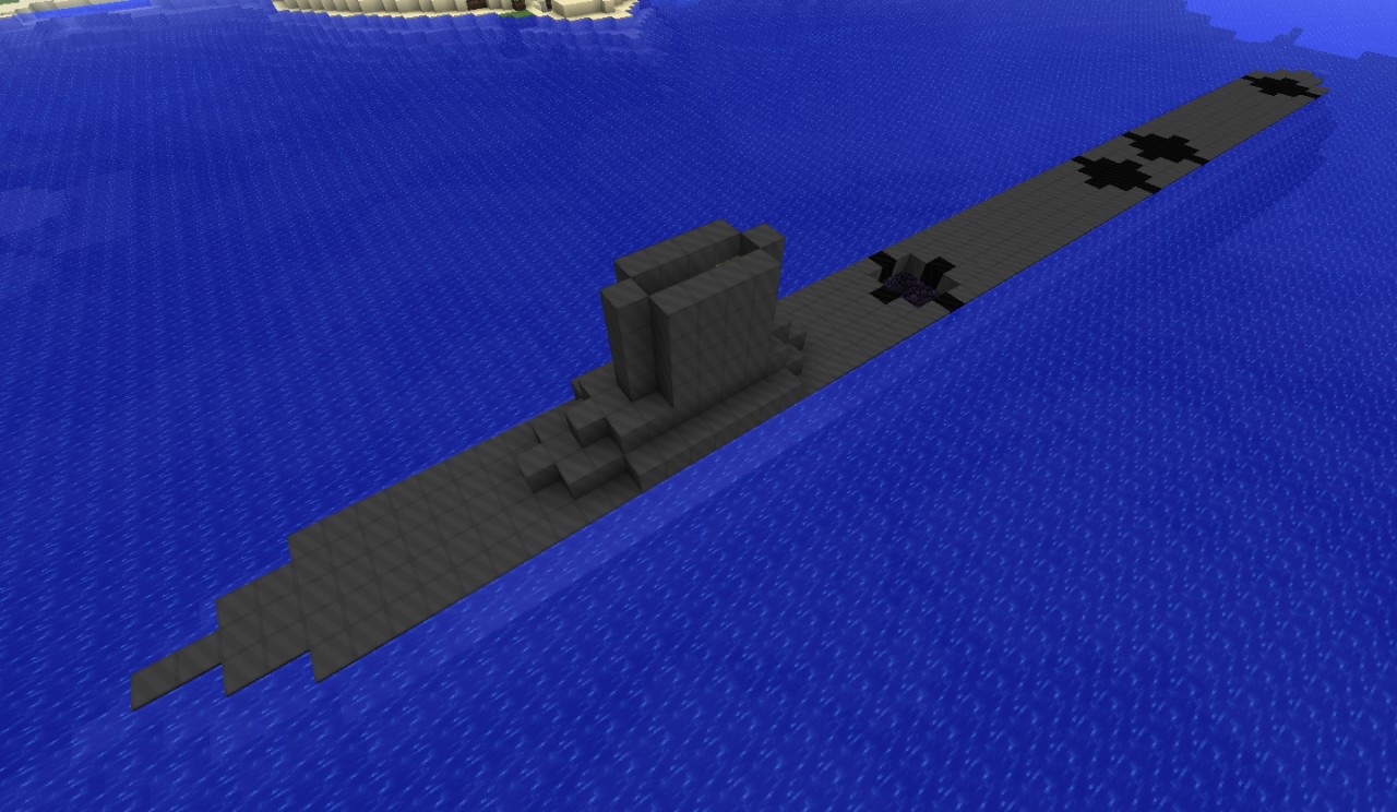 Submarine Minecraft Map
