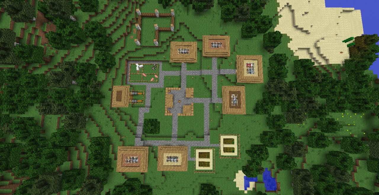 Village Minecraft Map