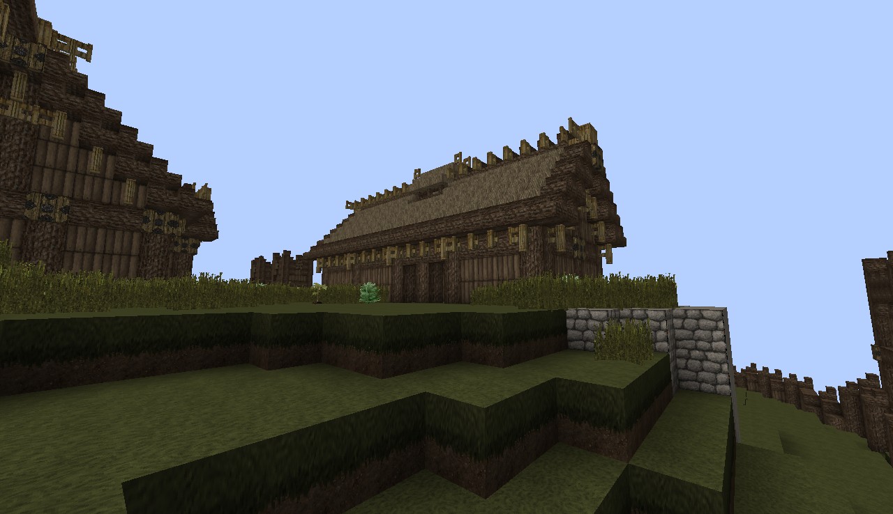 Medieval city hall - Edoras Minecraft Map