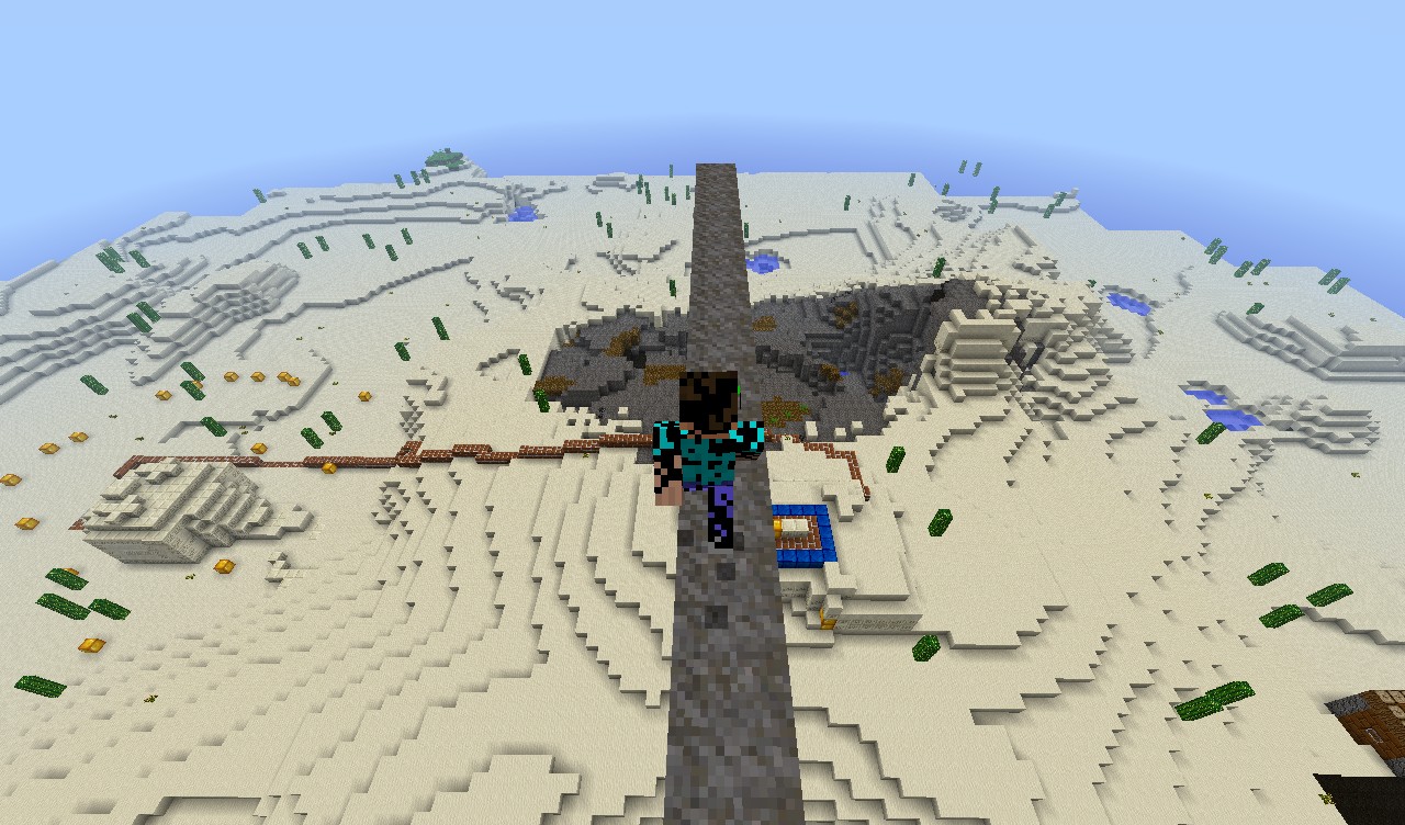 Lever of Life. Minecraft Map