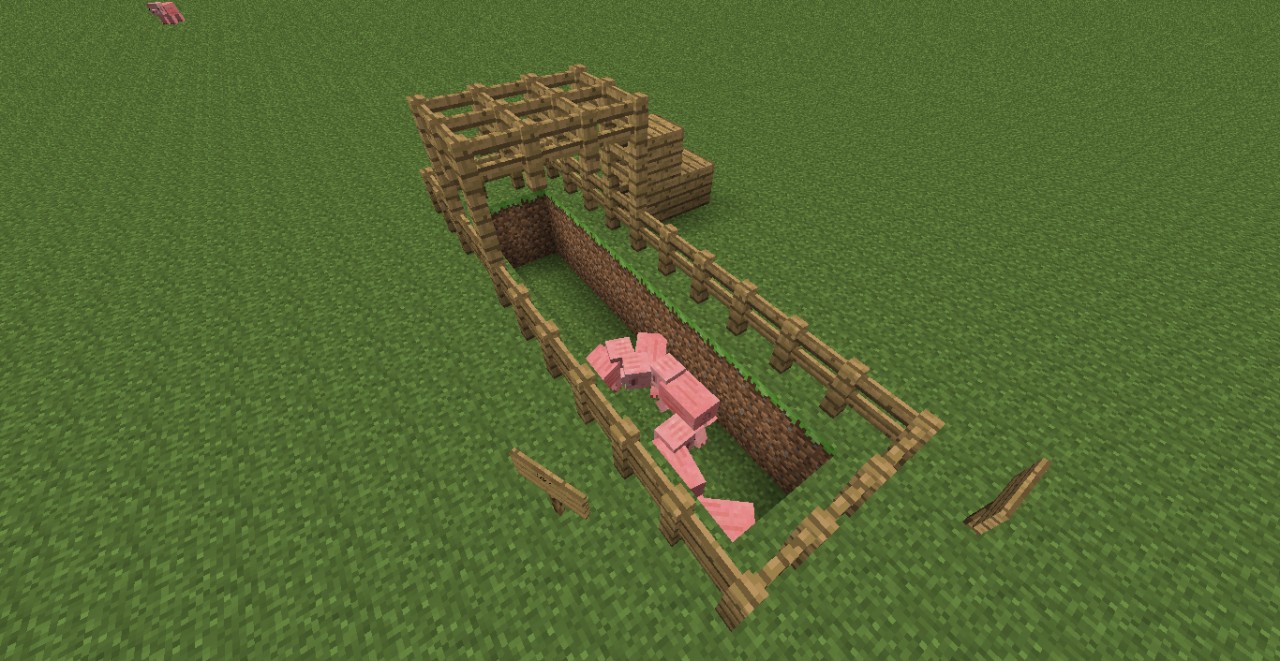 Pig Statue Minecraft Map