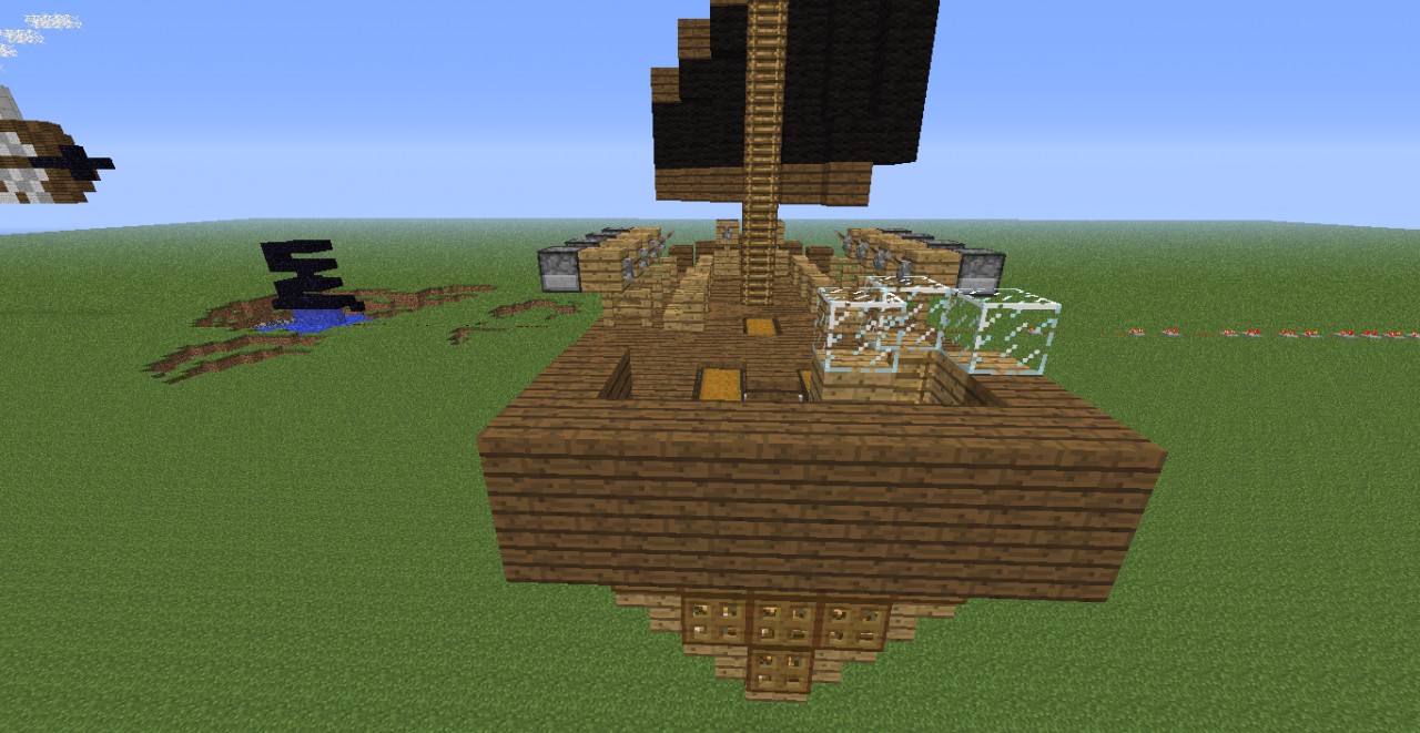pirate airship: reaper Minecraft Map