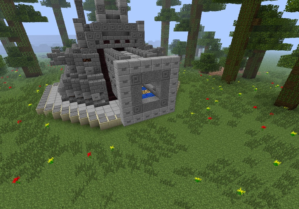 Aztec Thunder Cannon Minecraft Map