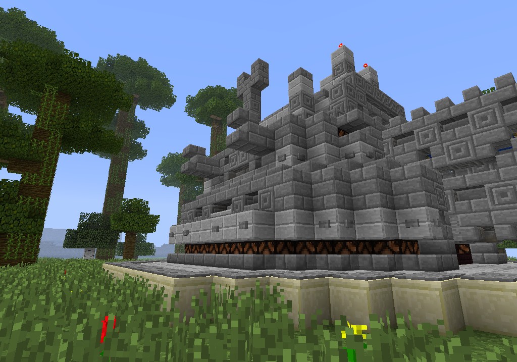 Aztec Thunder Cannon Minecraft Map