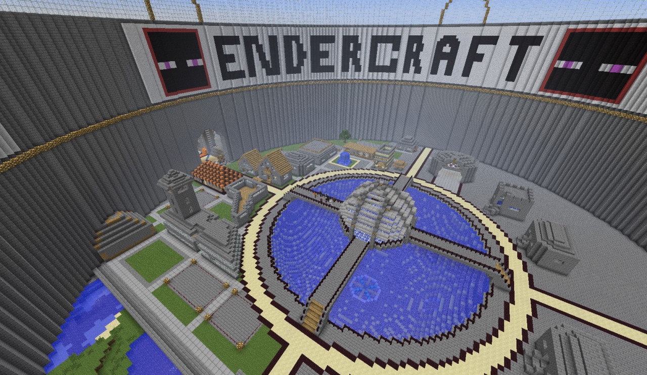 EnderCraft Spawn Minecraft Map