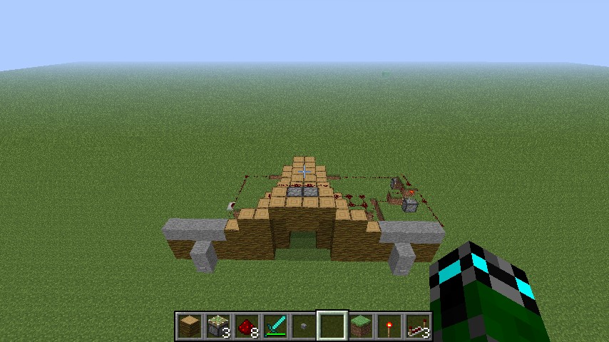 My first attempt at anything redstone-y Minecraft Map