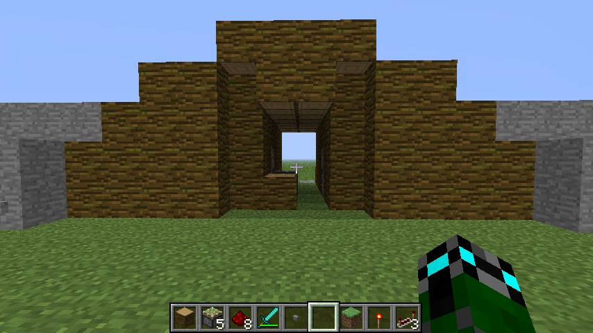 My first attempt at anything redstone-y Minecraft Map