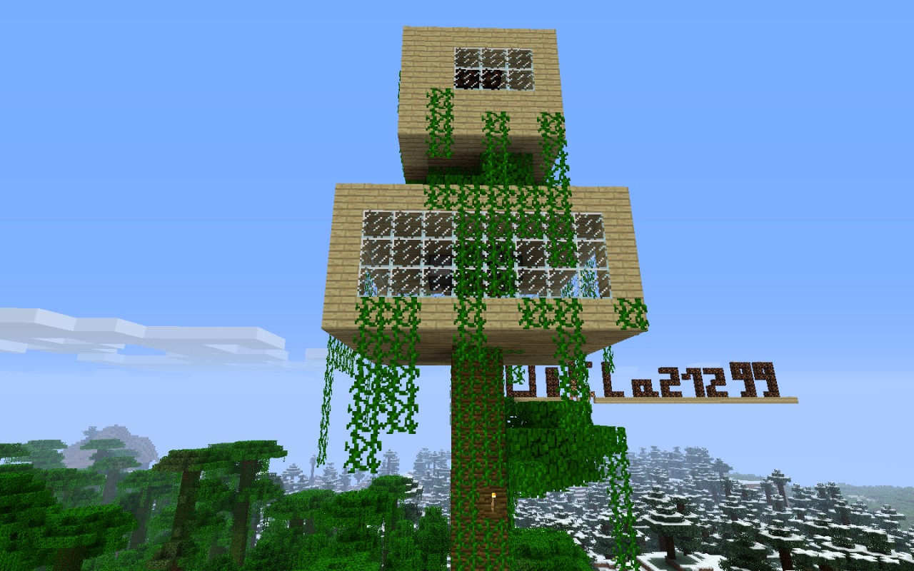 Baumhaus Minecraft Map