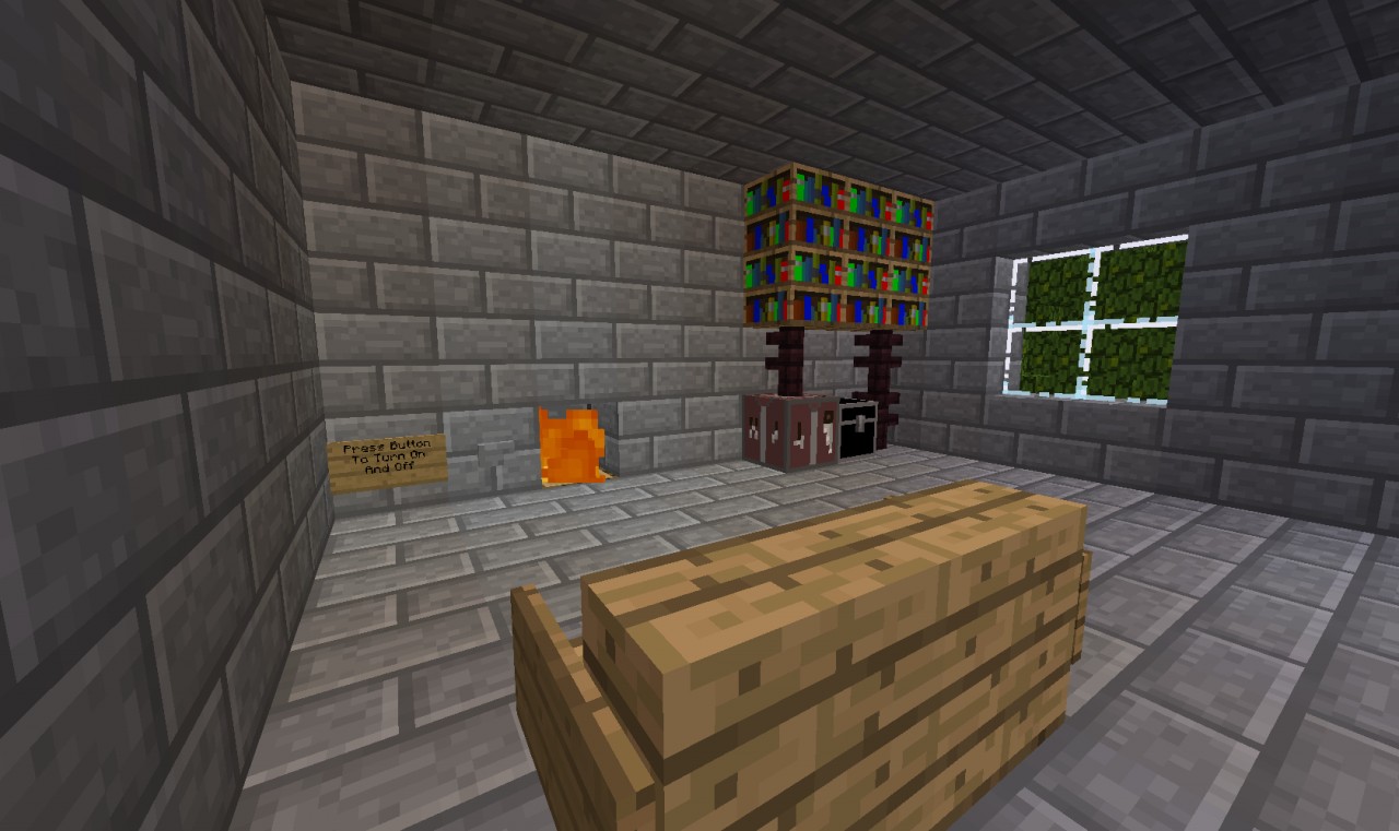 Toggleable Fireplace 1.2.5 :) Minecraft Map