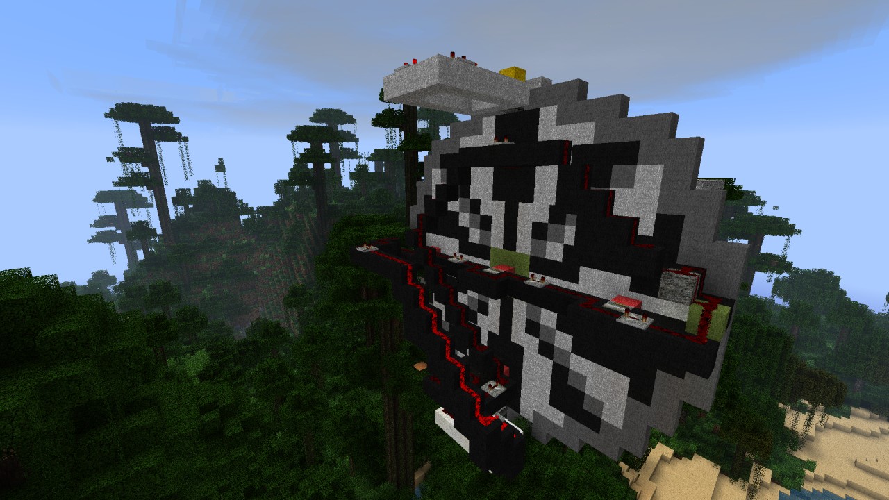 Giant Playable Dartboard (with LIGHT EFFECTS) Minecraft Map