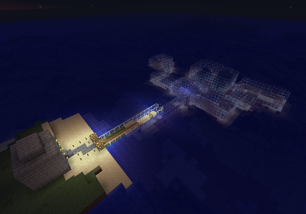 World under the sea Minecraft Map