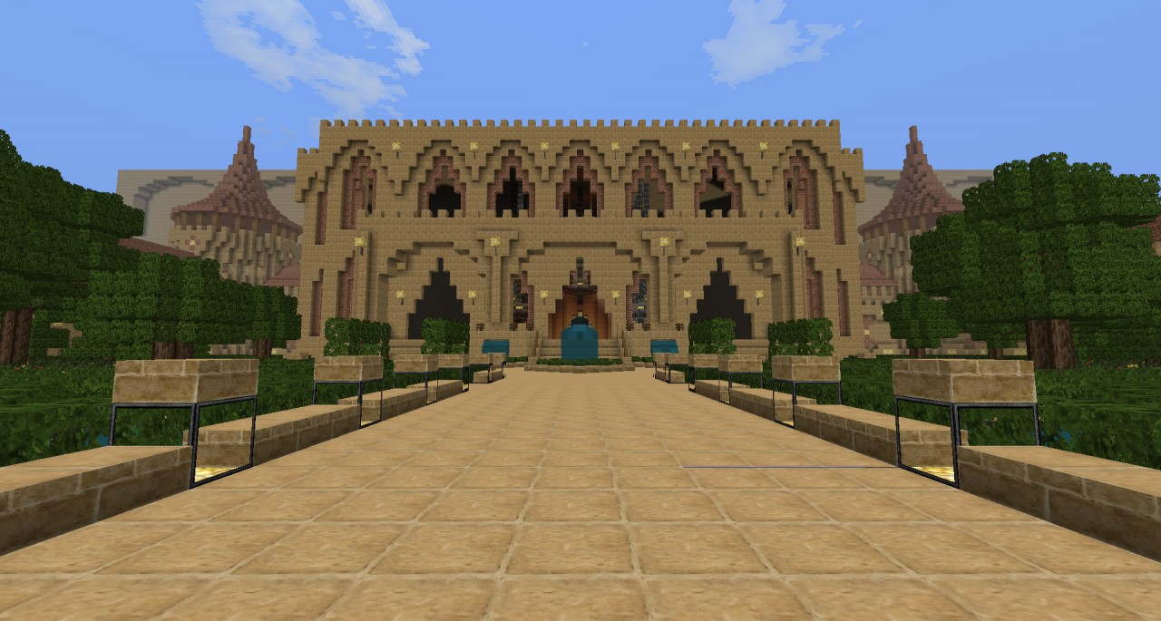 Atheos God Palace Minecraft Map