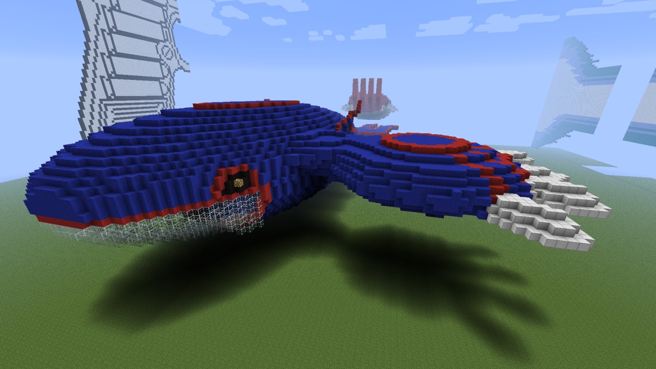 Kyogre (3D) Minecraft Map