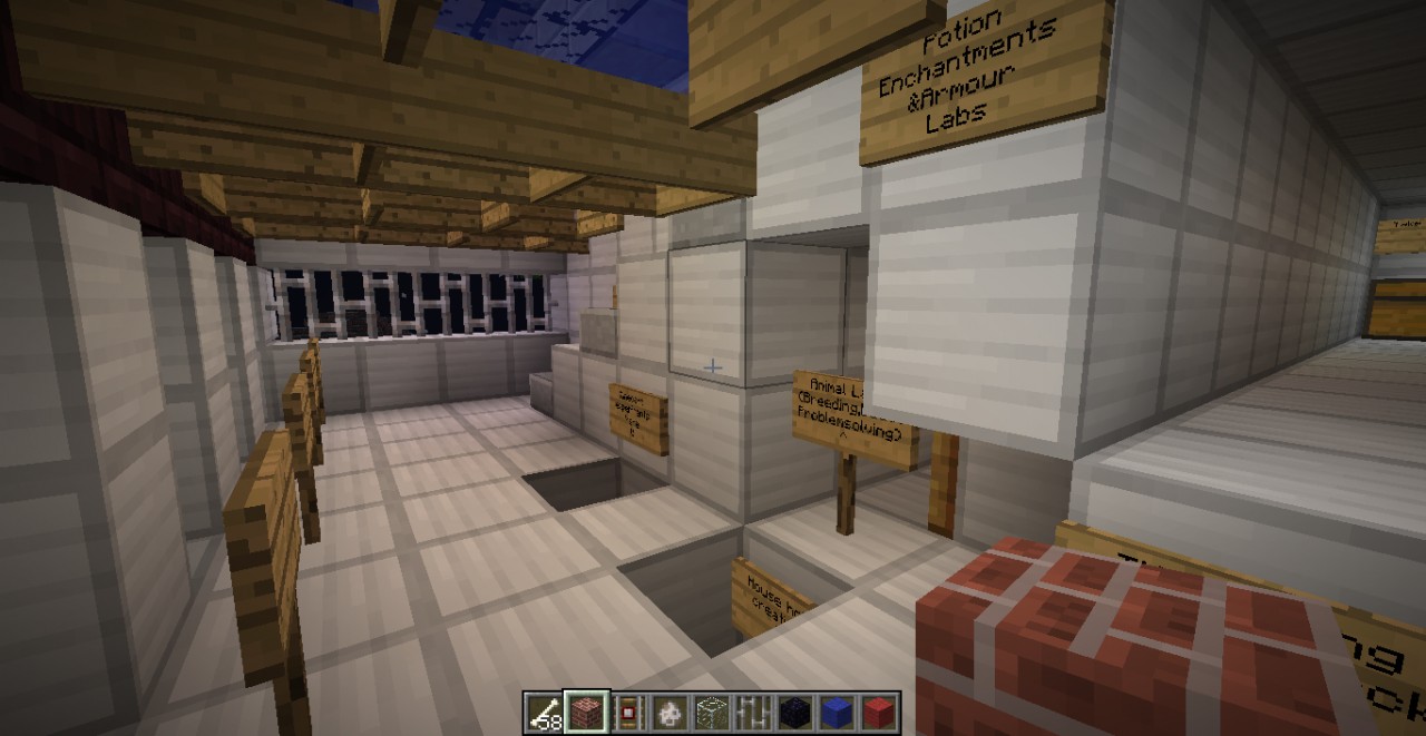 Laboratory, Light House, Cottage, Farms, Bridges [Creative] Minecraft Map