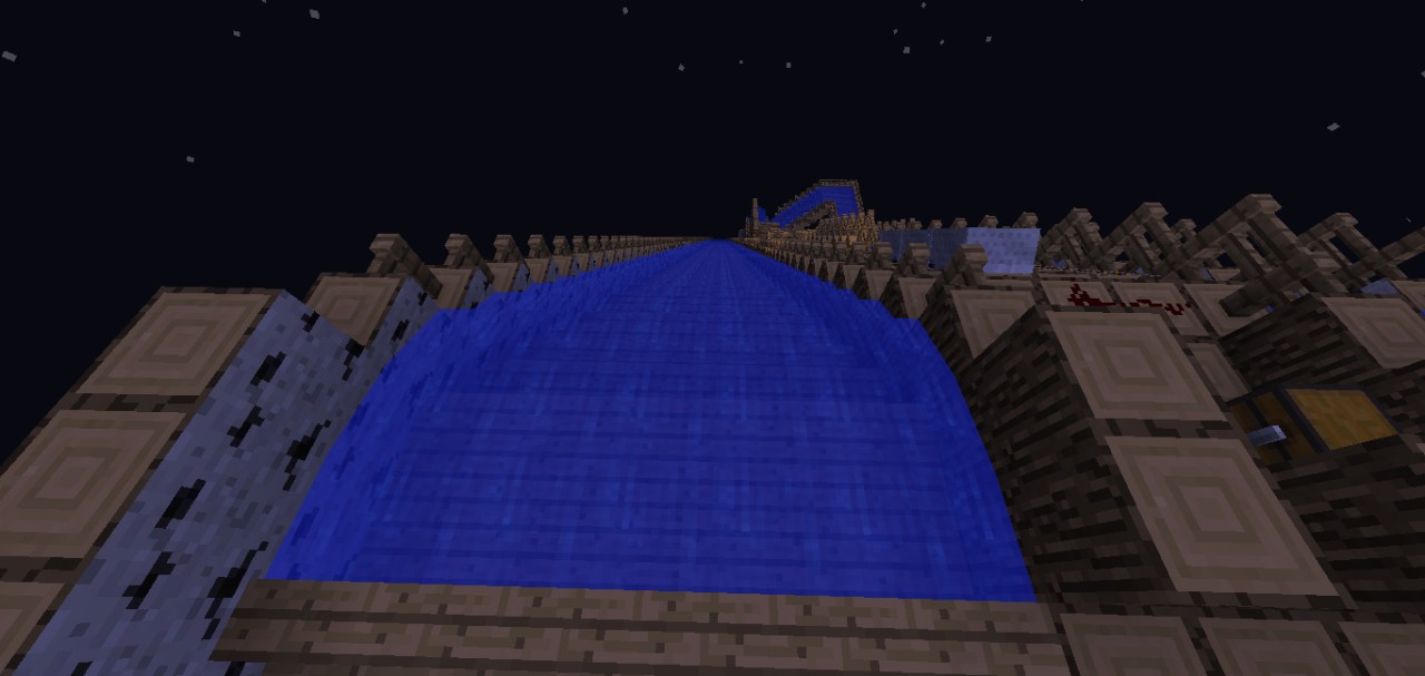 HUGE waterslide Minecraft Map
