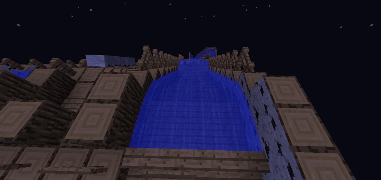 HUGE waterslide Minecraft Map