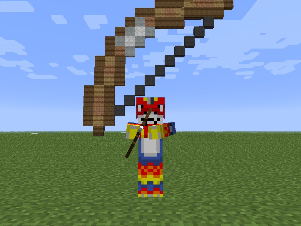 Bow Pixel Art Minecraft Project MineCraft / Pixel Art / #3 / Bow