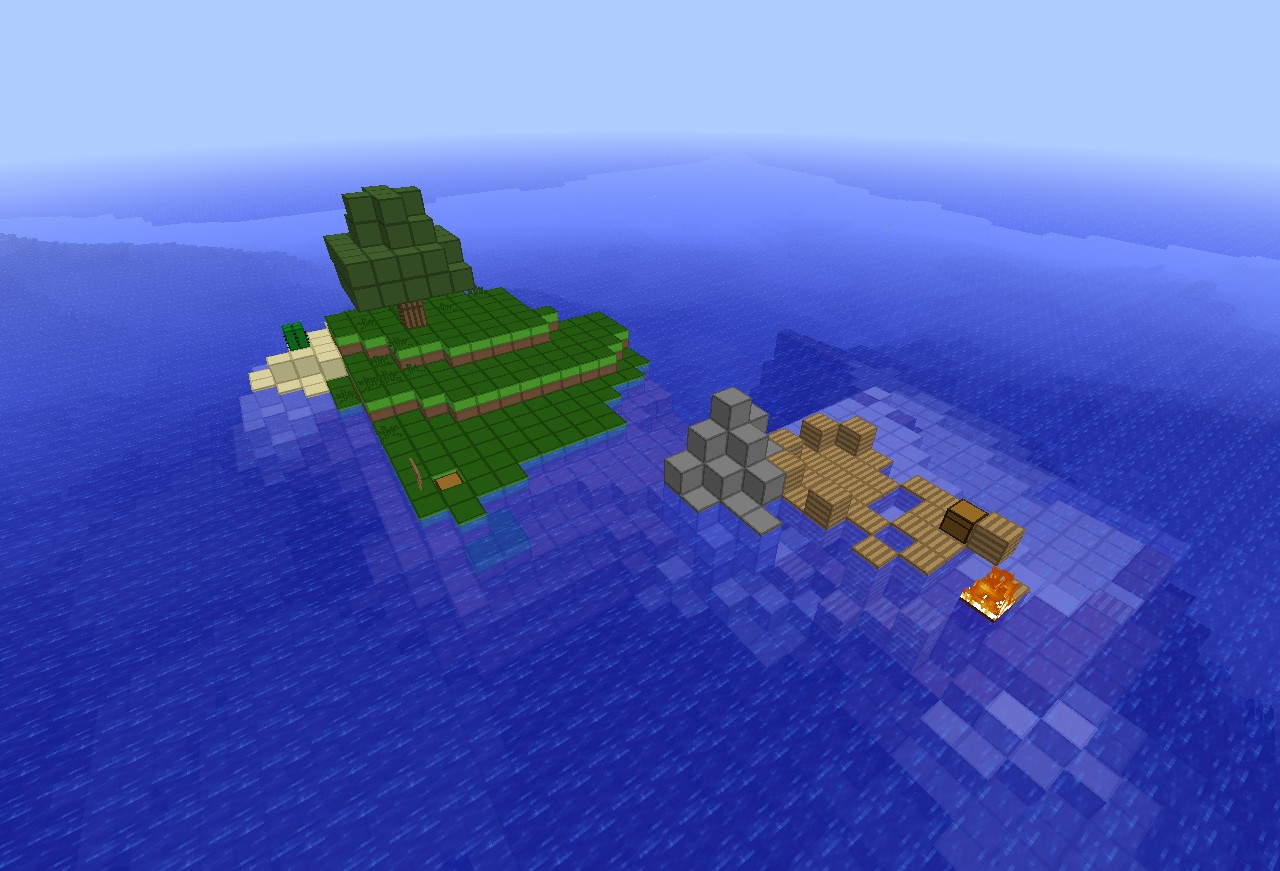 The Cursed Island Minecraft Map
