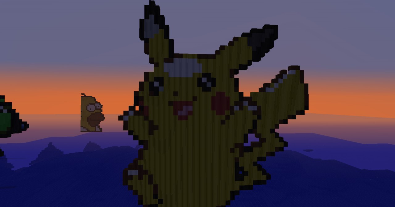 Pikachu Minecraft Map