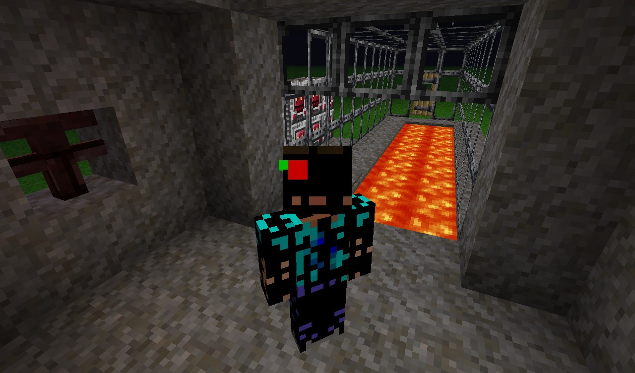 PISTON LAVA PUSH Minecraft Map