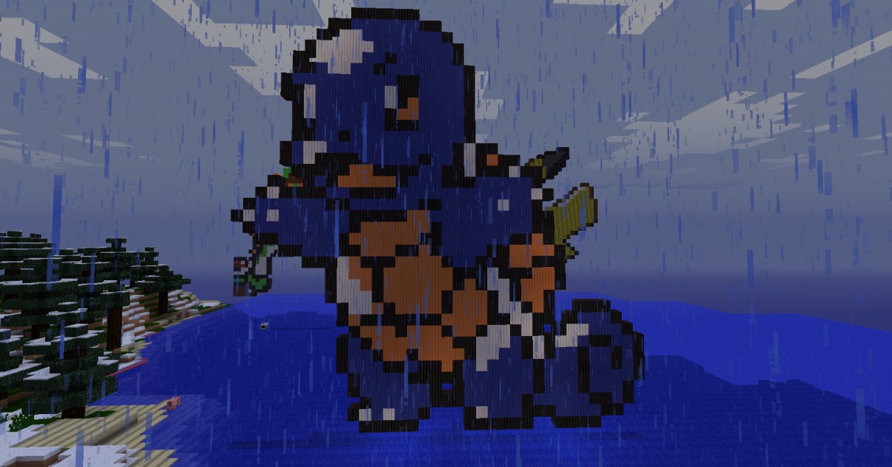 Squirtle Minecraft Map