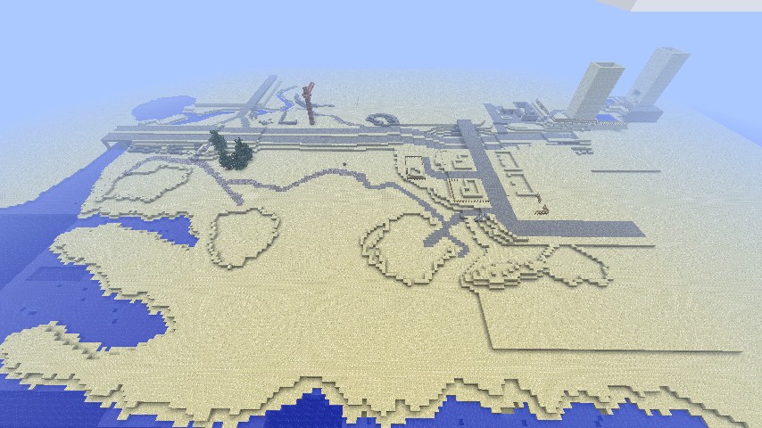 BATTLEFIELD 3 - GULF OF OMAN IN MINECRAFT - 1:1 REMAKE [ IN PROGRESS ...