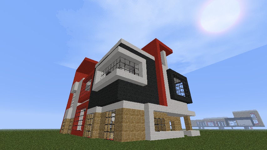 MODERN HOME (FAIL) Minecraft Map
